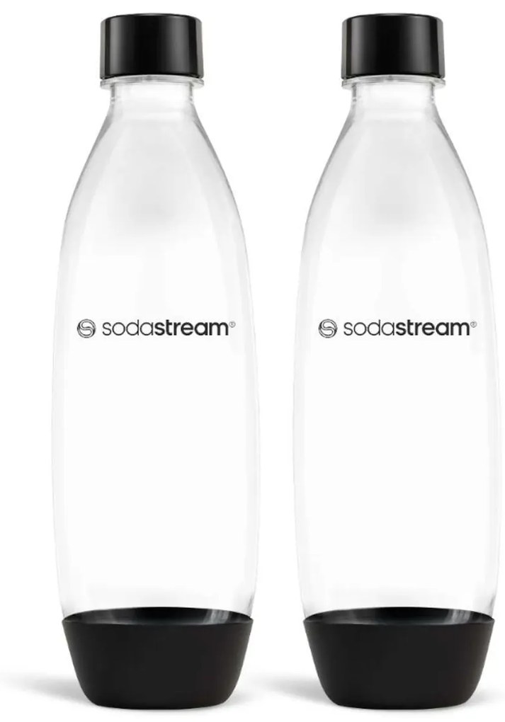 SodaStream - Láhev 1 l, 2 ks, černá 42007067