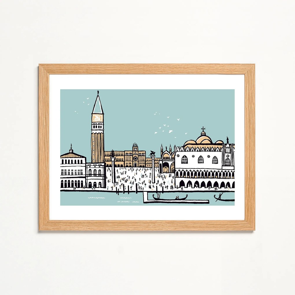 Jan Laštovička | San Marco Rám: Dubový, Velikost: 30 x 20 cm