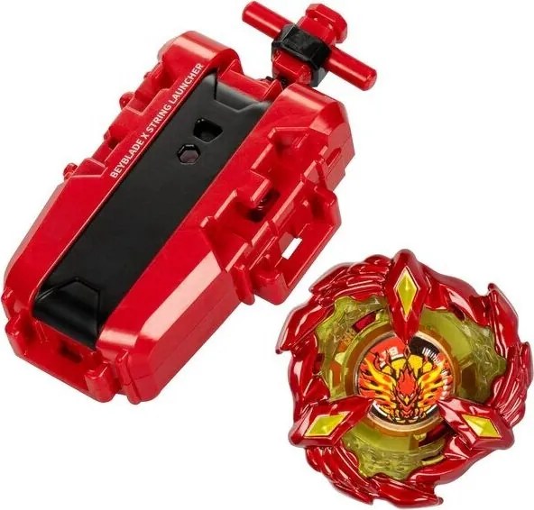 Beyblade X Soar Phoenix Deluxe Launcher Set Červená