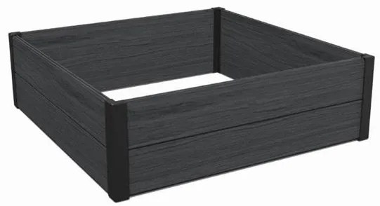 Vyvýšený záhon KETER Maple Square Graphite