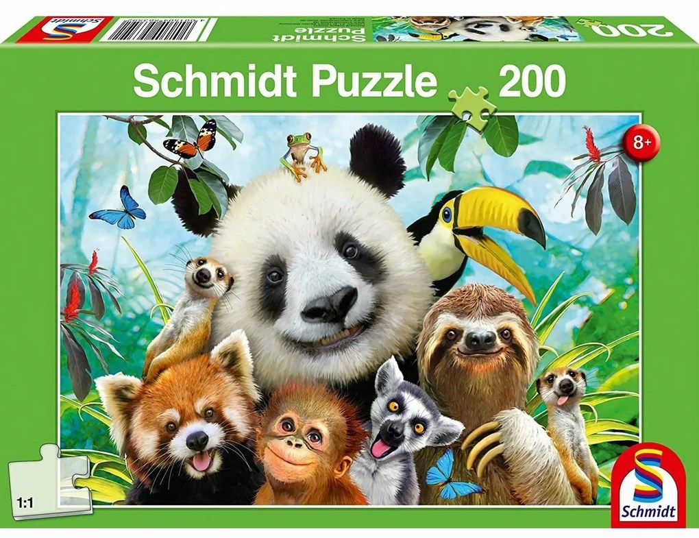 Schmidt Puzzle Zvířecí zábava, 200 dílků