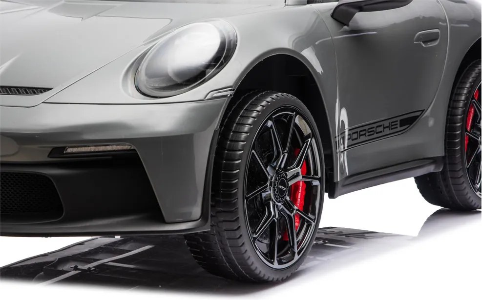 LEAN CARS Autíčko na baterii DK-P911 Porsche GT3 24 V, šedé