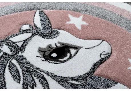 koberec PETIT PONY poník růžový velikost 180x270 cm | krásné koberce cz