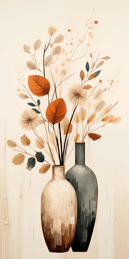 XXXLutz MALBA NA PLÁTNĚ, zátiší, 20/40 cm Euroart - Obrazy na plátně - 005721101102