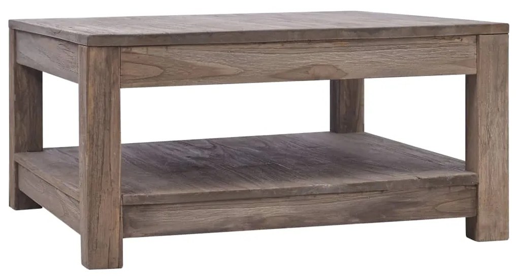 288298 vidaXL Konferenční stolek 68 x 68 x 35 cm masivní teakové dřevo