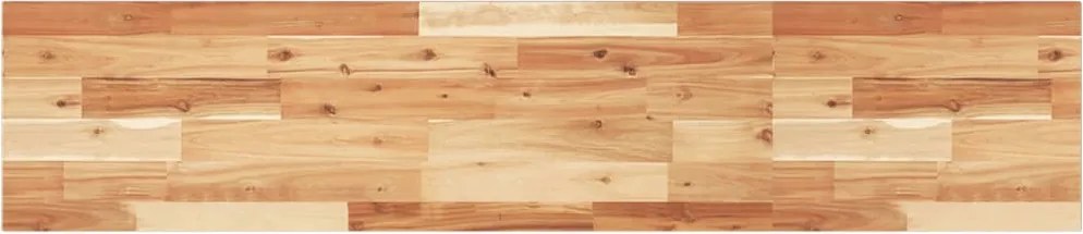 Plovoucí police 120 x 30 x 2 cm olejované akáciové dřevo 3279539