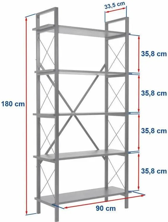 Regál Elysian Black