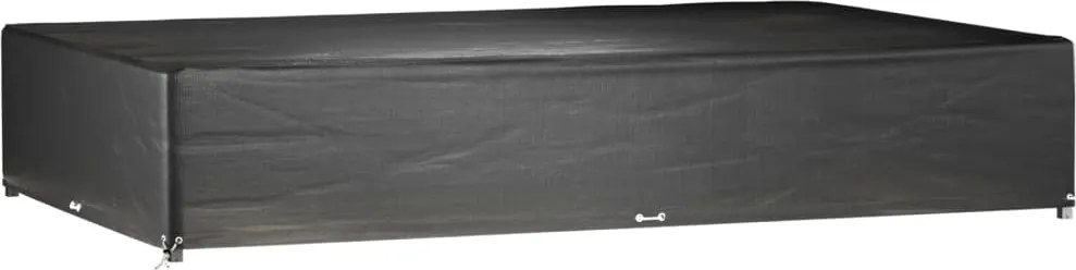 Plachty na zahradní nábytek 2 ks 16 oček 325x205x60 cm obdélník 3155367