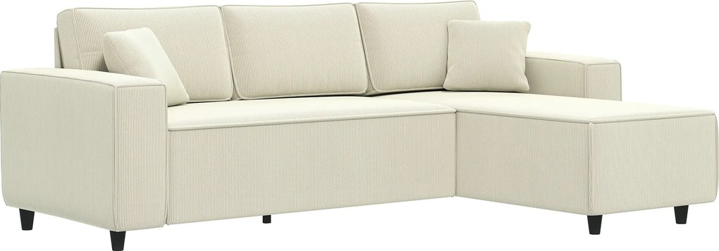HOMCOM L-tvará pohovka pro 3 osoby s otočnou chaise longue, 2 polštáře, pružinové polstrování, rohová pohovka na zahradu do obývacího pokoje a ložnic…
