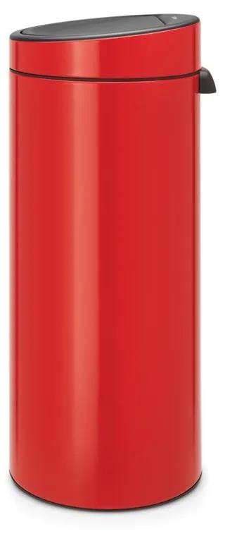 Brabantia TOUCH BIN NEW Dotykový odpadkový koš  30 l - zářivě červená