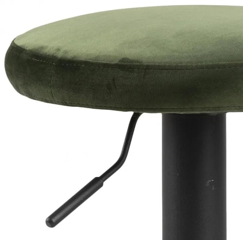 Barová židle Finch lahvově zelená