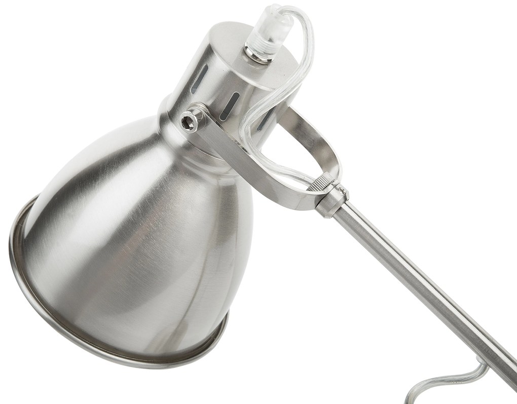 Stolní lampa stříbrná MONSAN Beliani