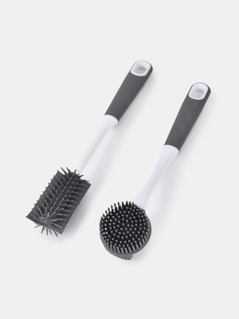 Sinsay - Sada čisticích kartáčů 2 pack - šedá