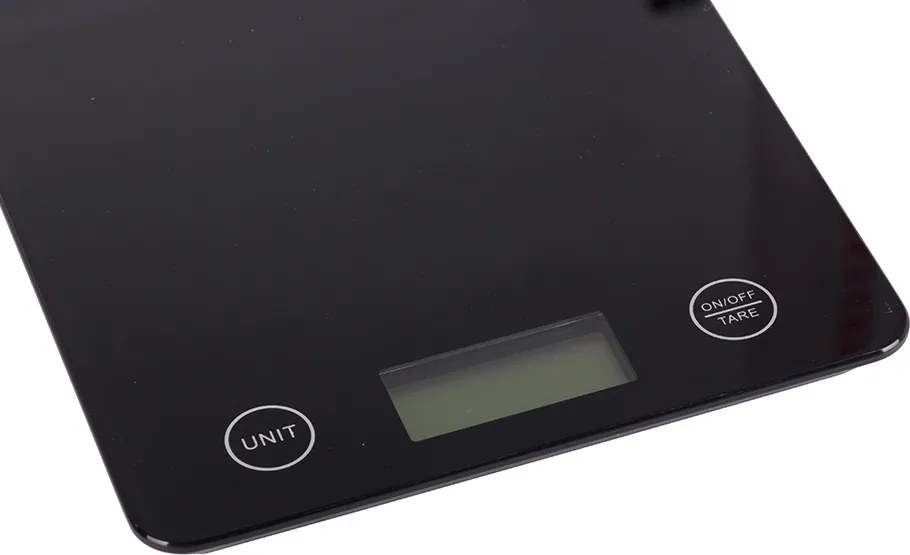 Verk Group Elektronická kuchyňská váha lcd 5kg sklo přesné