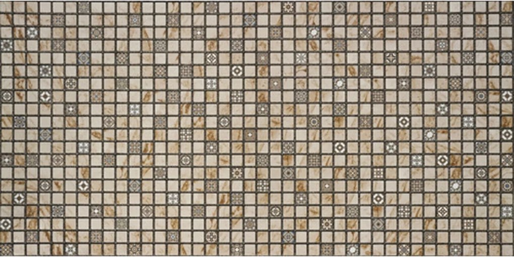 NMC Dekorační nástěnný panel PVC Mosaic Byzance 0,35 mm, 98 x 48,5 cm