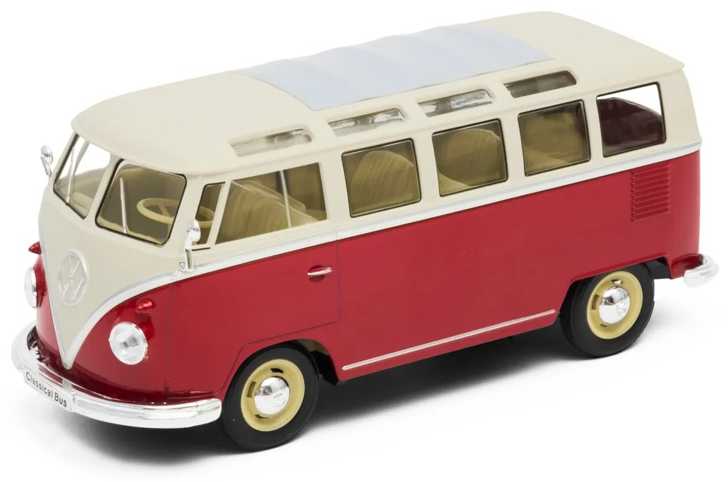 Welly Volkswagen T1 Bus (1963) 1:24 červený
