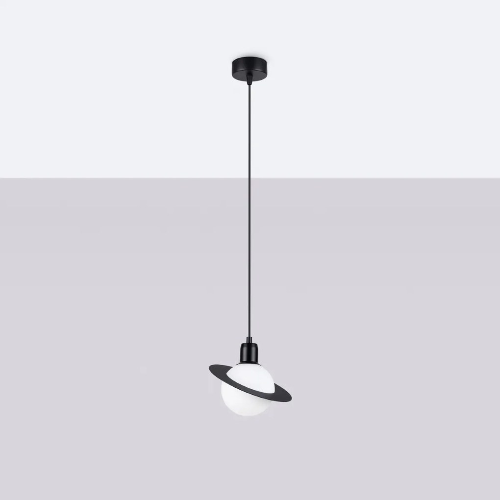 Sollux Lighting Závěsné svítidlo HYPERION 1 Černá
