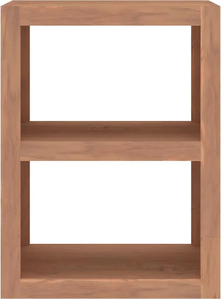 Odkládací stolek 45 x 30 x 60 cm masivní teakové dřevo 340750
