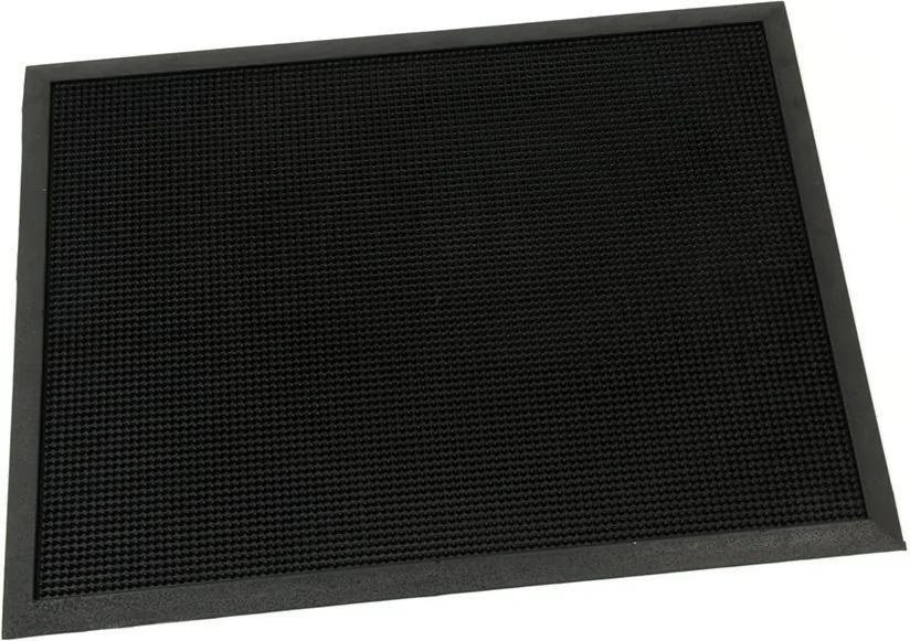 Gumová vstupní kartáčová rohož Rubber Brush - 80 x 60 x 1,2 cm