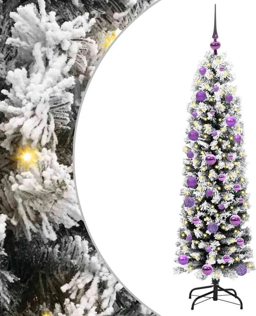 Umělý vánoční stromeček Zelená 150 cm PVC, ocel a plast 3395011
