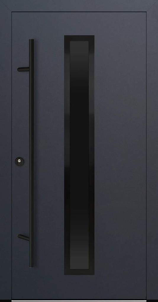 FM Turen - Feldmann & Mayer Vchodové dveře s ocelovým opláštěním FM Turen model DS21 blackline Orientace dveří: Levé, otevírání dovnitř, Dekor: Winchester, Standardní rozměr dveří včetně rámu: 100 cm x 210 cm - vnější rozměr rámu