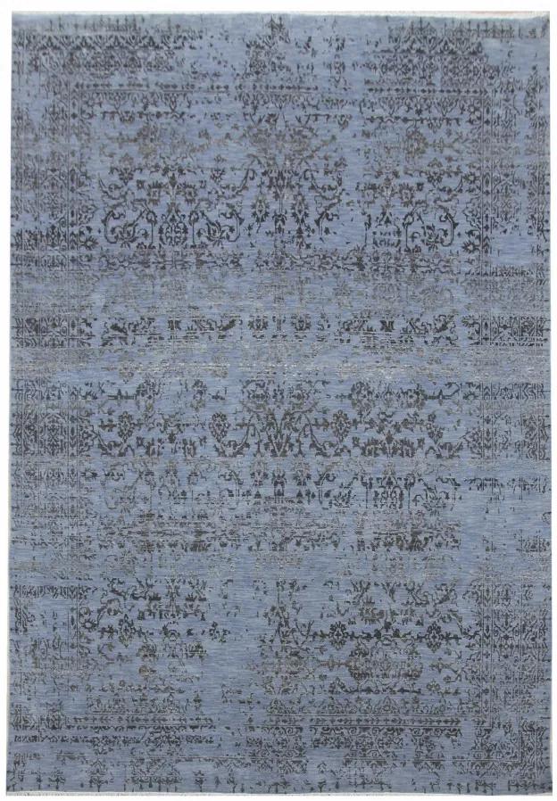 Hans Home | Ručně vázaný kusový koberec Diamond DC-JK 1 Jeans blue/black - 245x305