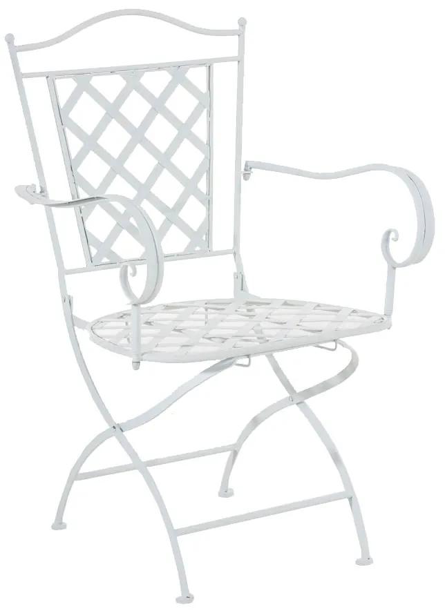 Kovová židle GS13435592 Barva  Bílá