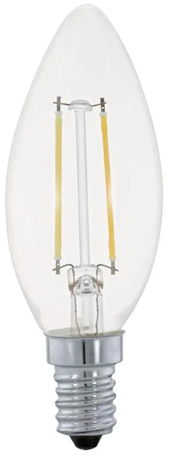 Eglo LED žárovka FILAMENT CLEAR E14/2W/230V - Eglo 11492 EG11492
