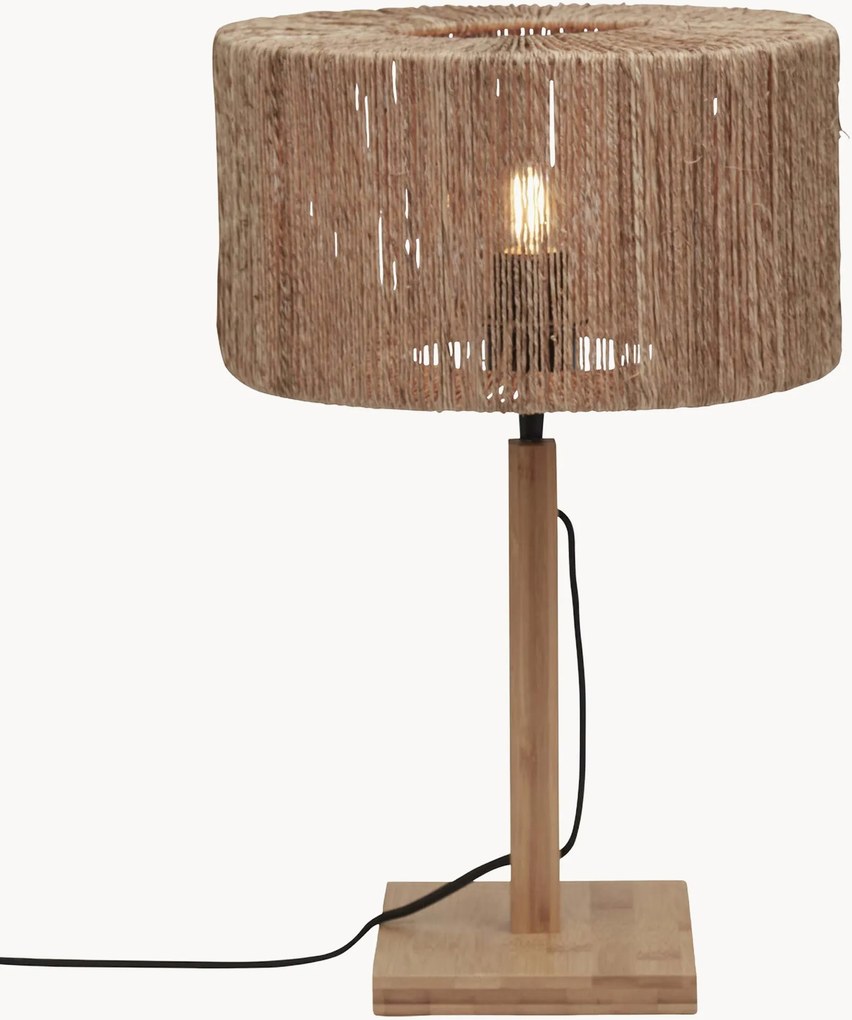 Stolní lampa z bambusu Iguazu