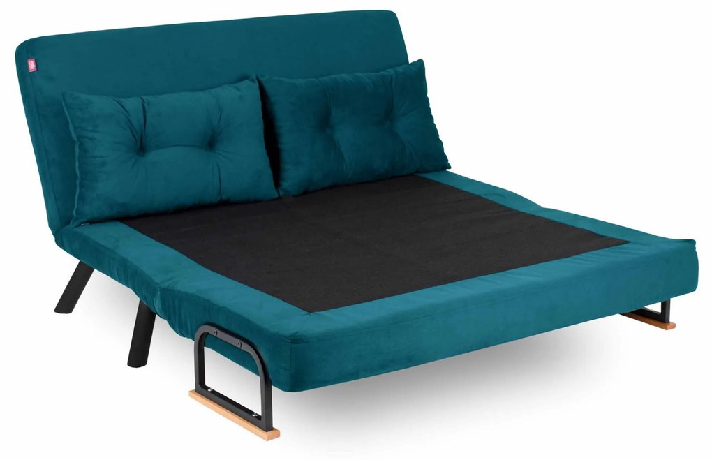 Atelier del Sofa 2-místná pohovka Sando 2-Seater - Petrol Green, Zelená