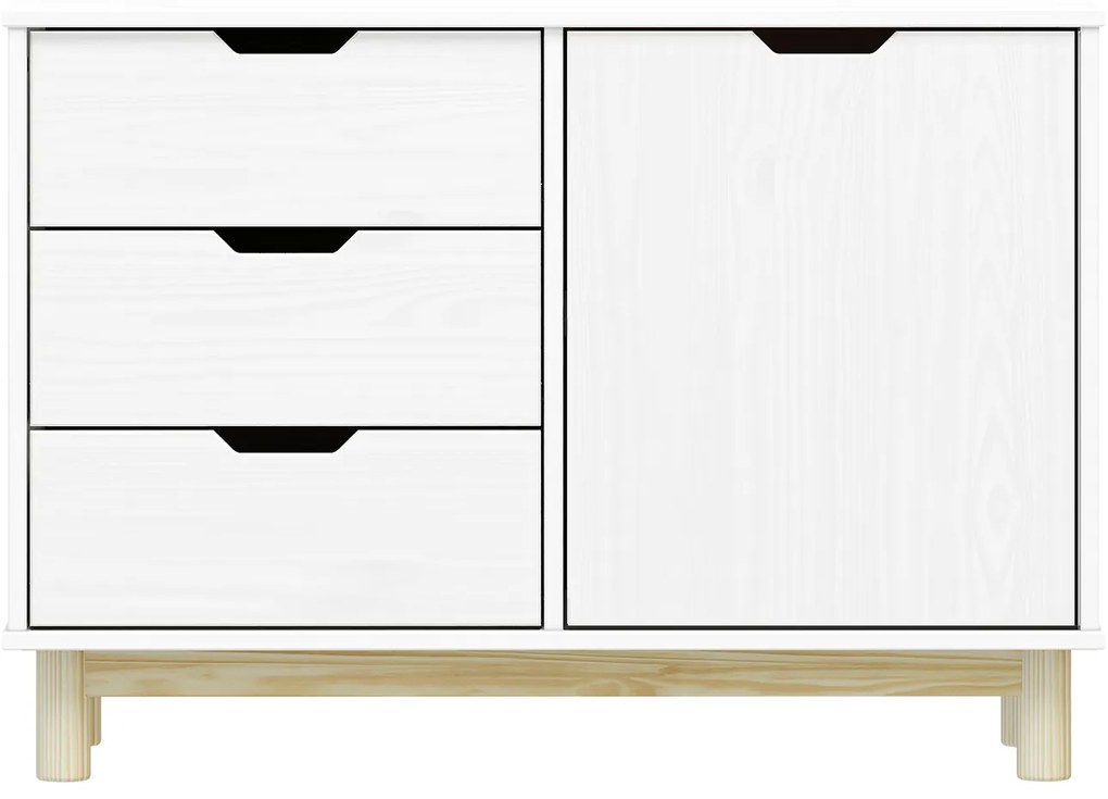 Idea Komoda BONITO 2  - 1 dveře + 3 zásuvky Provedení: Vosk