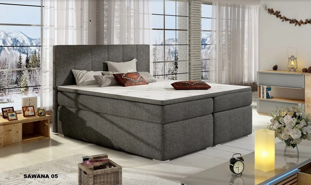 Boxspring BART 180/200 (ekokůže Soft 11)