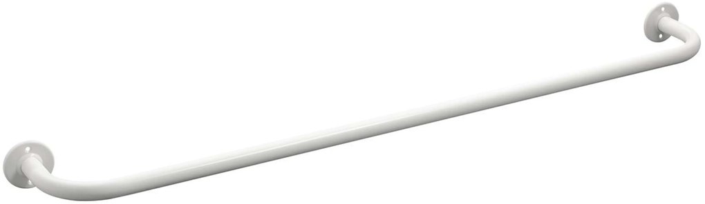 Aqualine White Line - Držáku ručníků, délka 87 cm, bílá 8013
