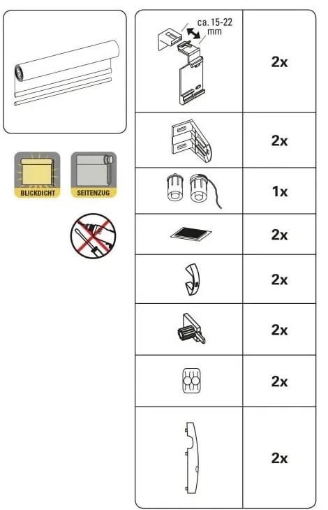 Hnědá roleta 97x150 cm Mini Termo – Gardinia
