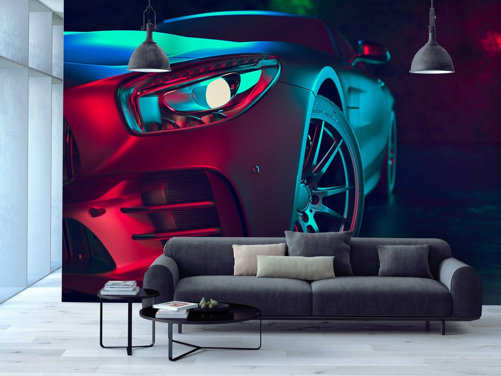 Malvis ® Tapeta Luxusní auto Vel. (šířka x výška): 216 x 140 cm