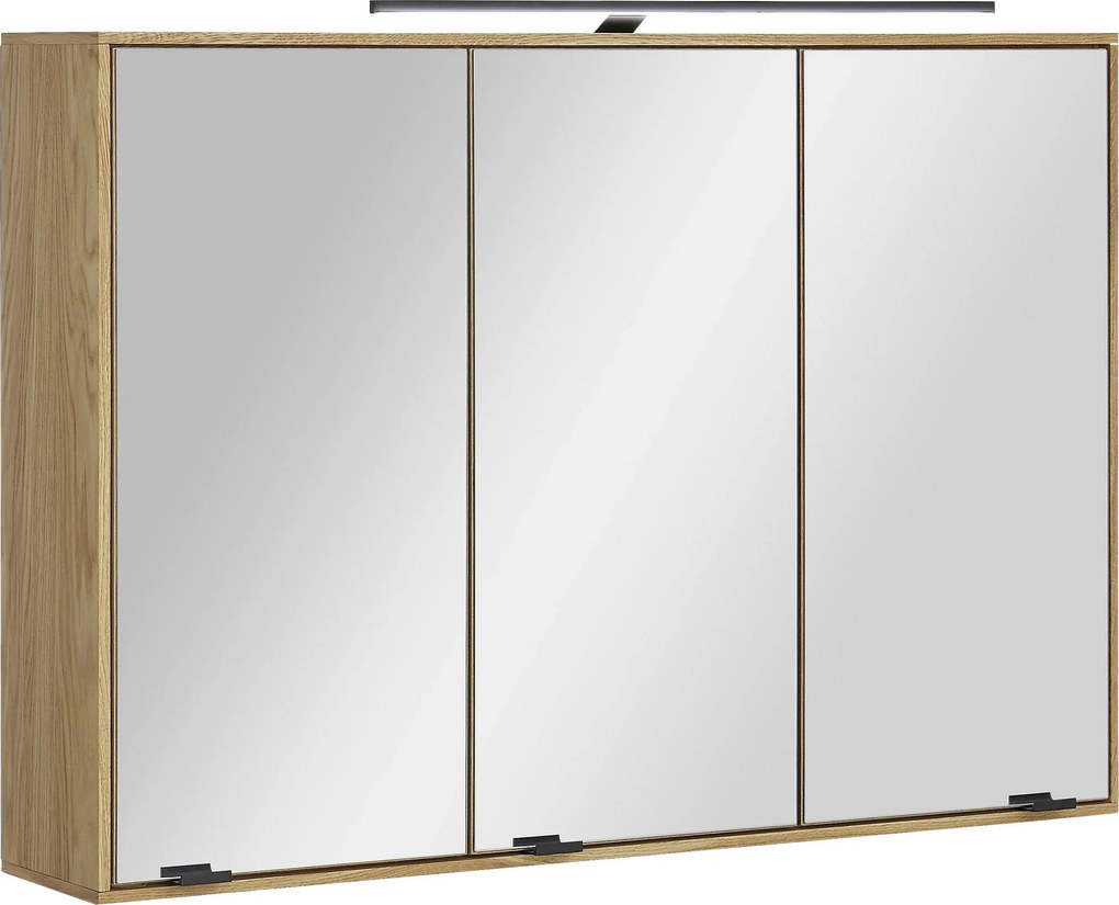 XXXLutz ZRCADLOVÁ SKŘÍŇKA, barvy dubu, 100/70/20 cm Linea Natura - Online Only koupelnové skříňky - 001279033913