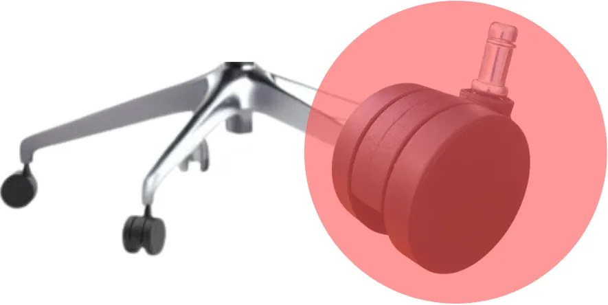 MERCURY Ergonomická kancelářská židle UNO - šedá síťovina / modrá látka