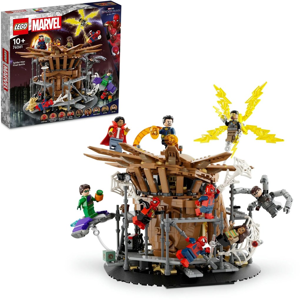 Lego stavebnice lego marvel  76261 spider-manova konečná bitva