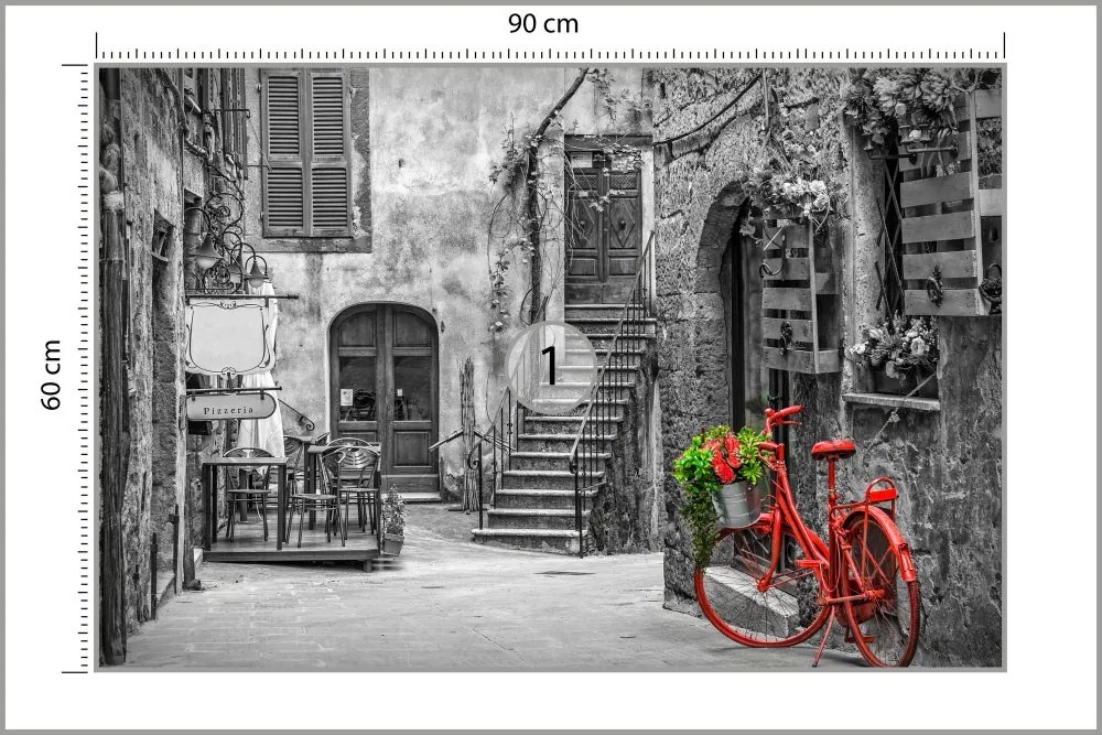 Fototapeta Italská Třída Omyvatelný vlies 180x120