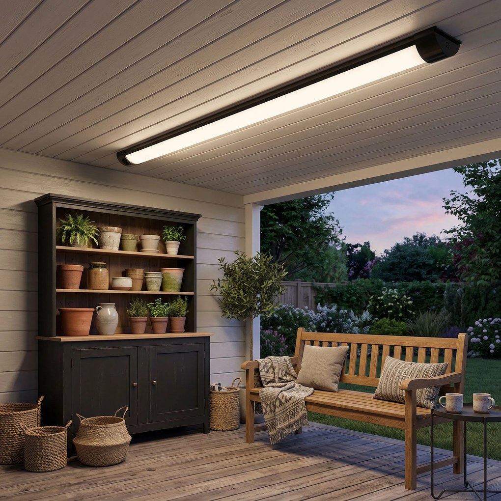 Toolight Toolight, JNH056-42N, lineární LED svítilna 150 cm, 42 W, 4000 K, černá, OSW-56252