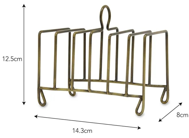 Stojánek na toasty Brompton Rack Garden Trading