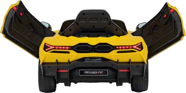 Elektrické autíčko Lamborghini Revuelto žluté