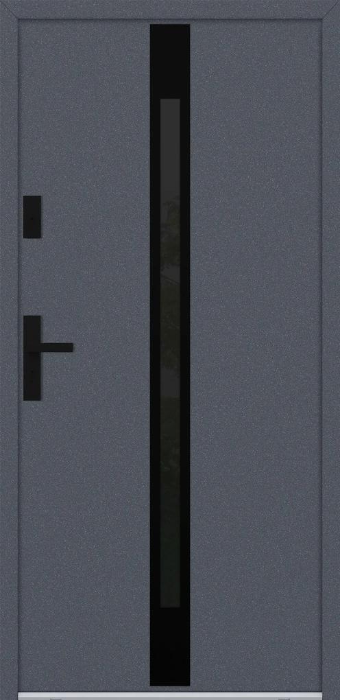 FM Turen - Feldmann & Mayer FM turen ATU68 M25 - blackline Orientace dveří: Levé, otevírání dovnitř, Dekor: Zlatý dub, Standardní rozměr dveří včetně rámu: 100 cm x 200 cm - vnější rozměr rámu
