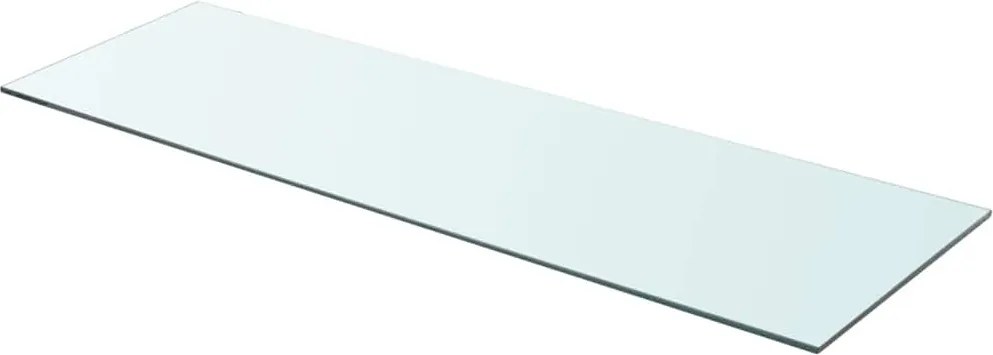 Policové desky 2 ks sklo čiré 90 x 30 cm 3051581