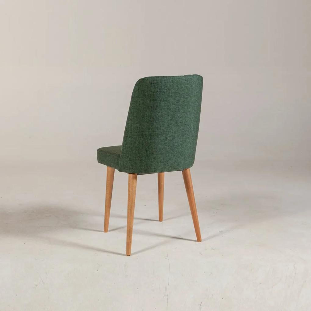 Jídelní židle VINA tmavě zelená/atlantic