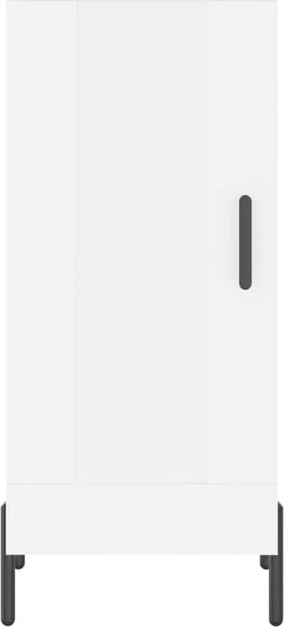 vidaXL Skříň highboard 34,5 x 34 x 180 cm kompozitní dřevo [3190093] Barva: Betonová šedá