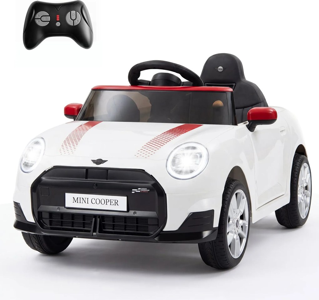 Costway Dětské autíčko 12 V BMW Mini Design Elektrické autíčko pro děti