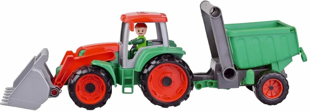 Lena Traktor s přívěsem Auto Truxx, 56 cm