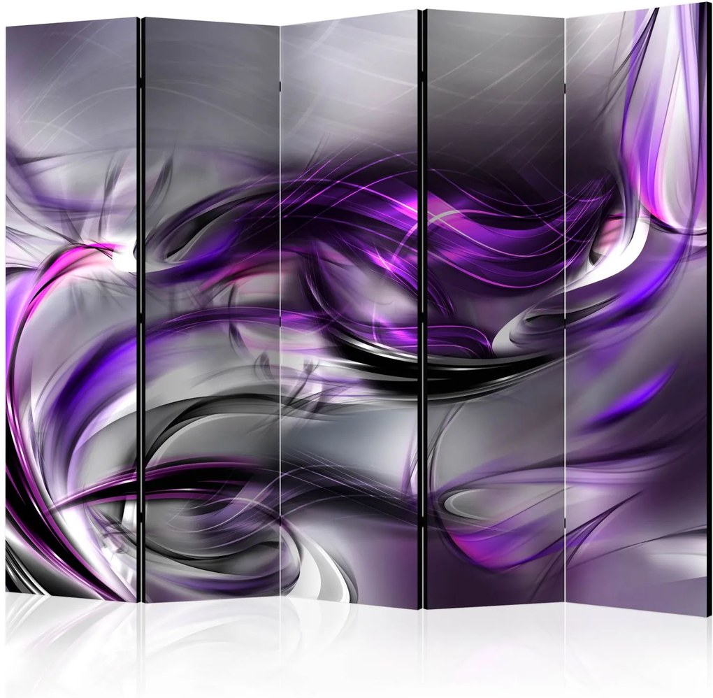 Paraván - Purple Swirls II 225x172