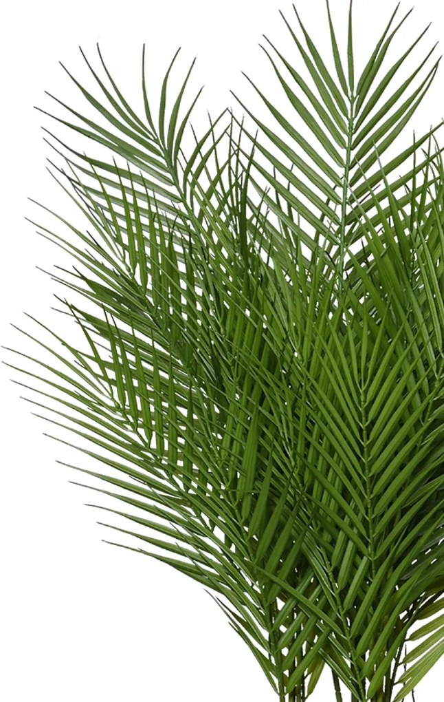 Umělá palma v květináči AREKA, plast, výška 90 cm, zelená